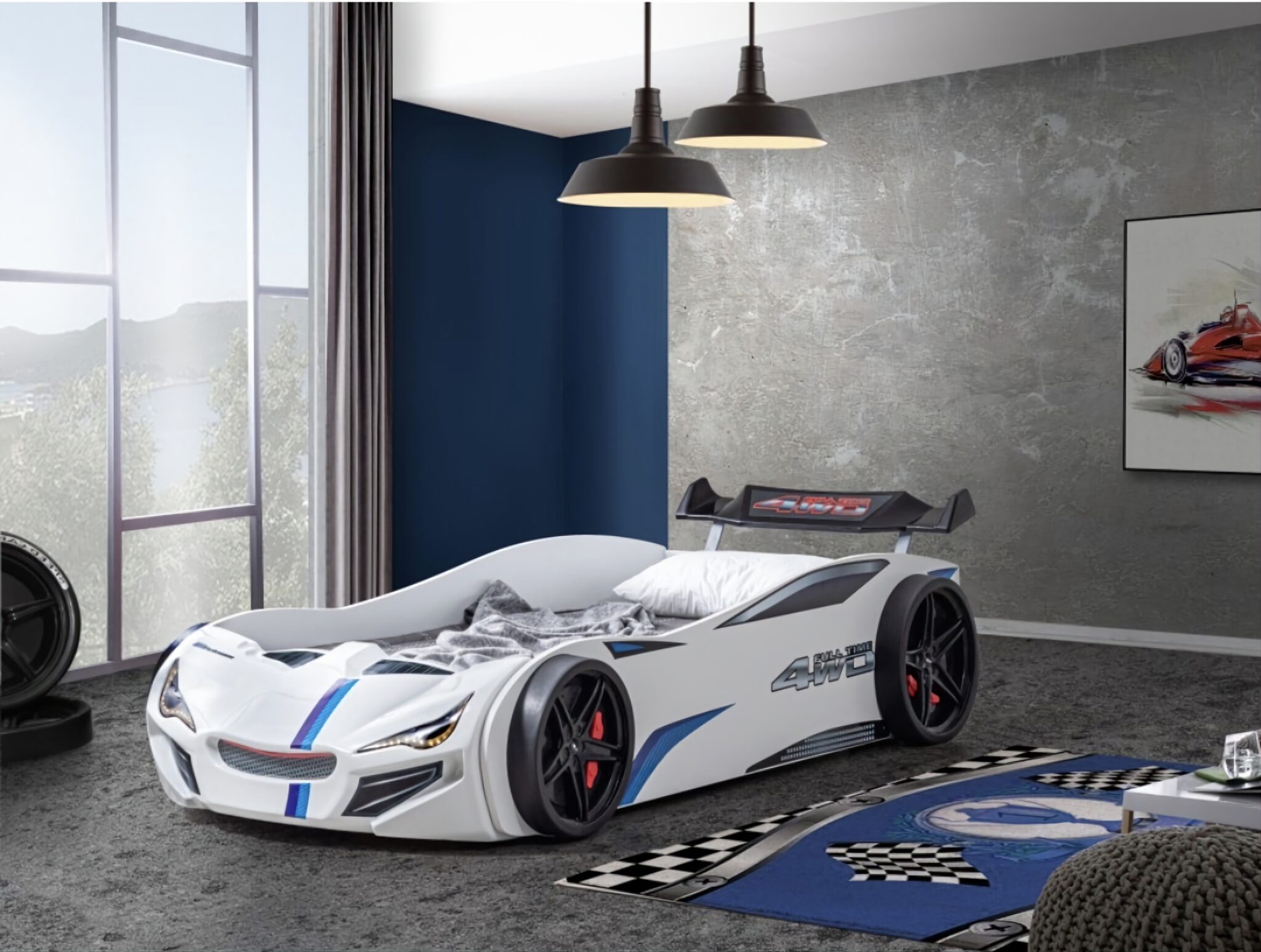 Dečiji auto krevet GT1 eco car Dečiji automobil kreveti, Dečiji kreveti ...